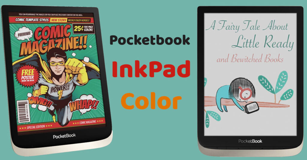 Pocketbook 7.8″ Inkpad Color Specifications Details - eReader X